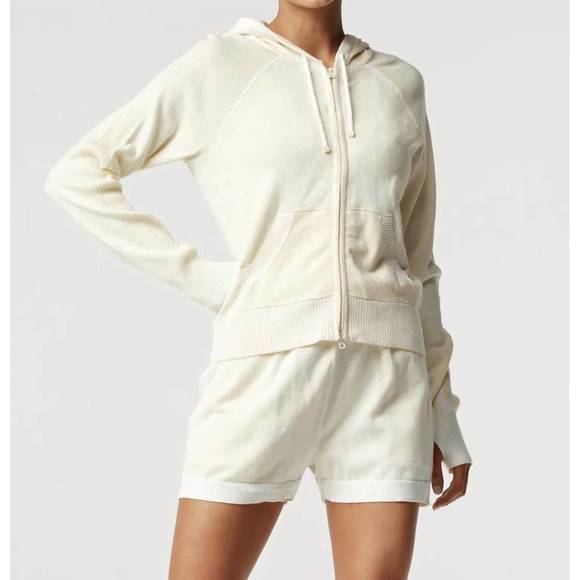 blanc noir | Tops | New Blanc Noir Huntress Hoodie In Mellow Yellow ...